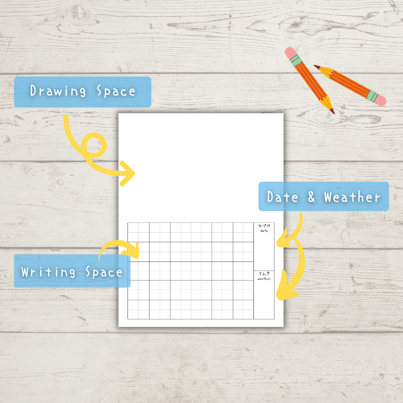 My First Japanese Writing Journal – Bear – Konichiwa Prints